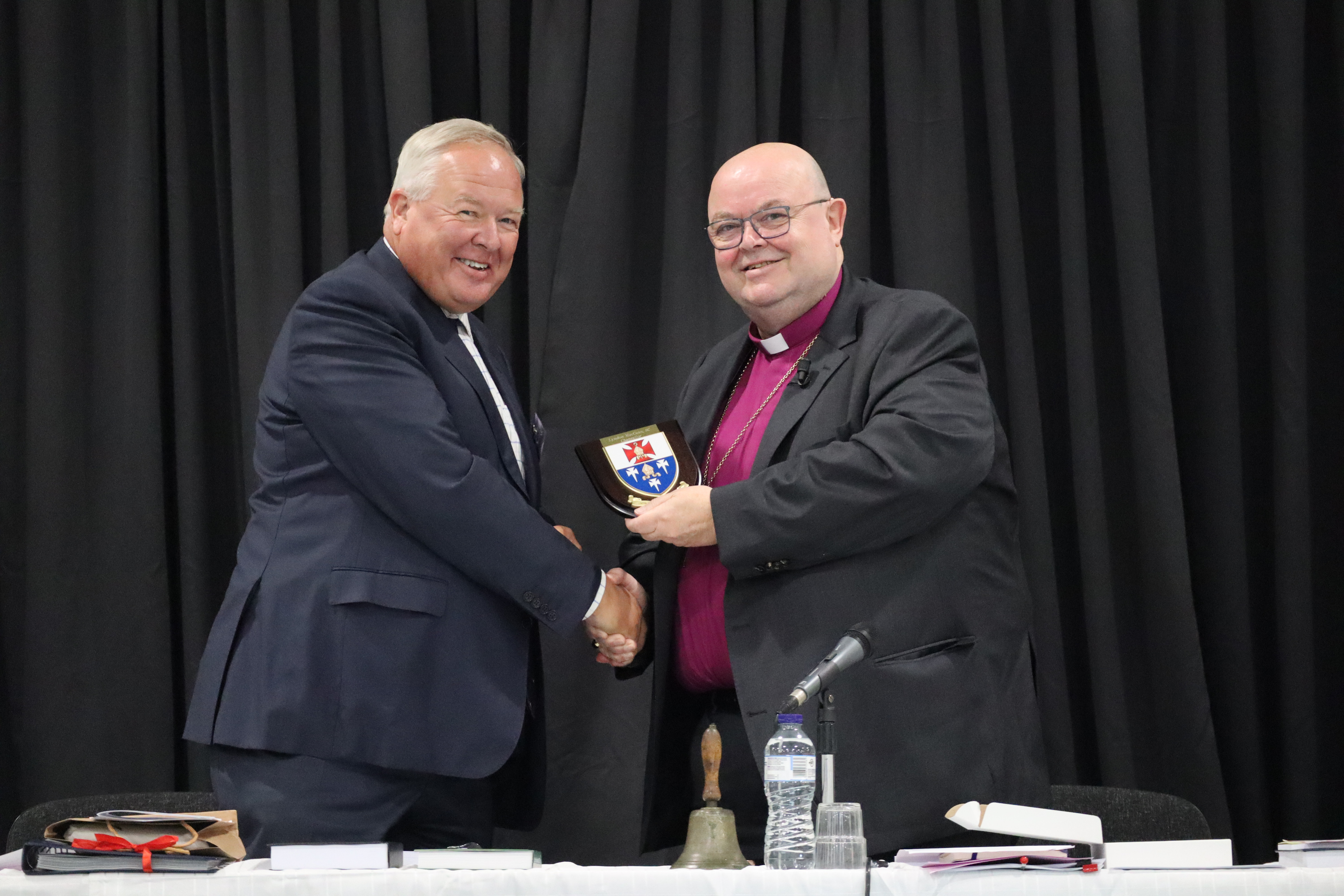 Lyndon MacCann SC honoured after 25 years as Diocesan Chancellor ...